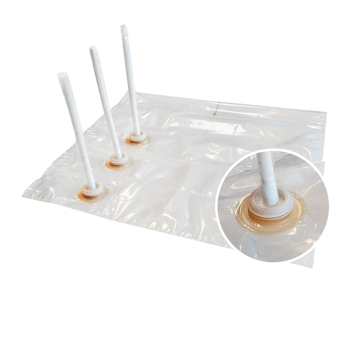 Liquibox 5 Gallon Dairy Bags with Tube cap for Bag-in-box